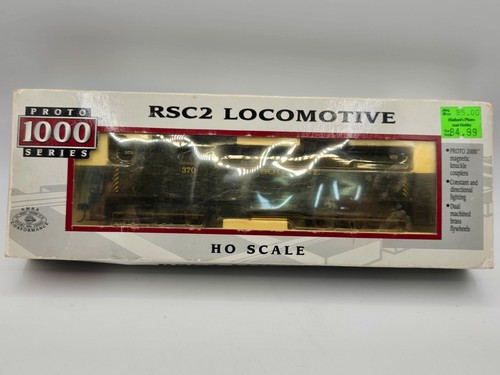Proto 1000 Series HO Scale RSC2 Soo Line 370 Diesel Locomotive Engine ...