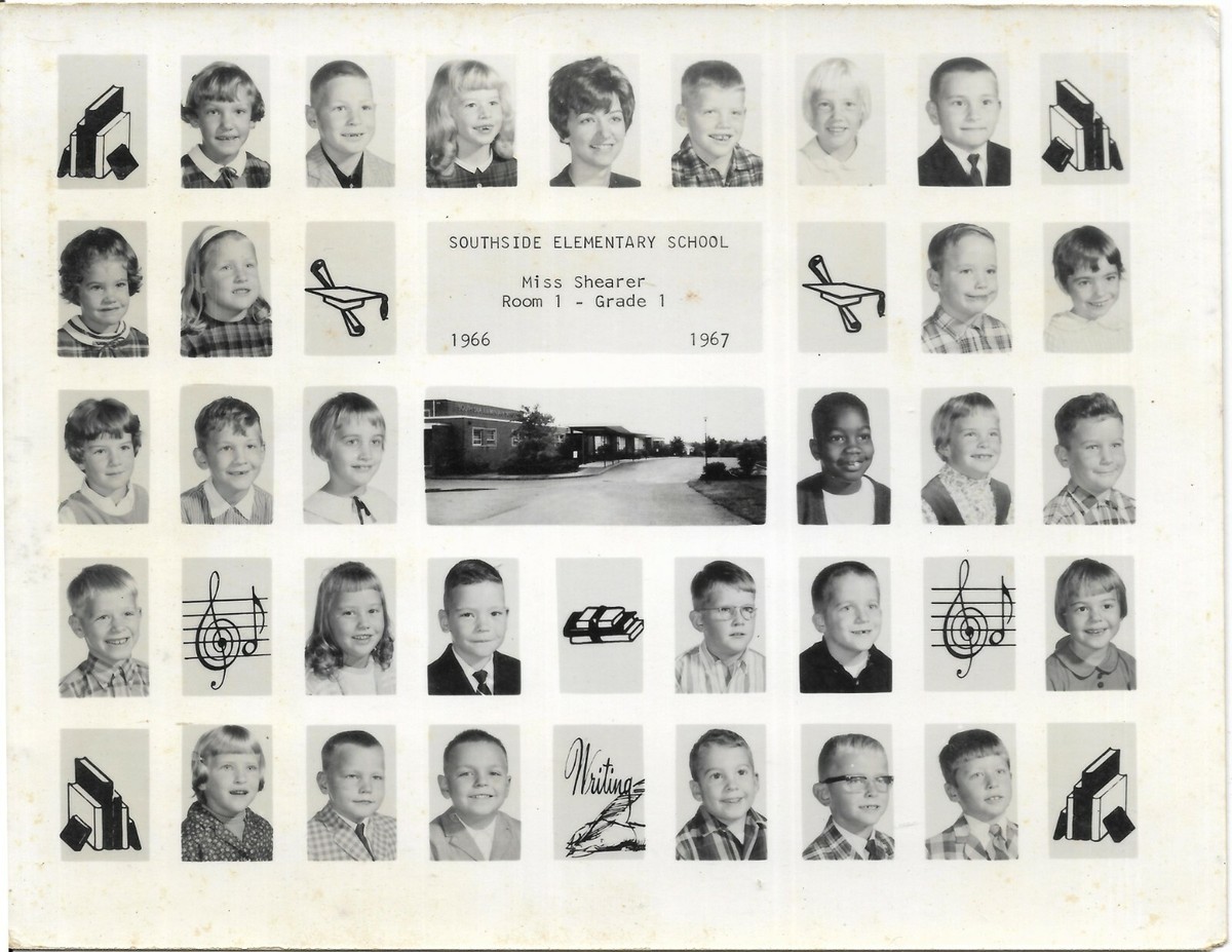Elementary School Class Photos 1966 Photograph Of A Classroom At