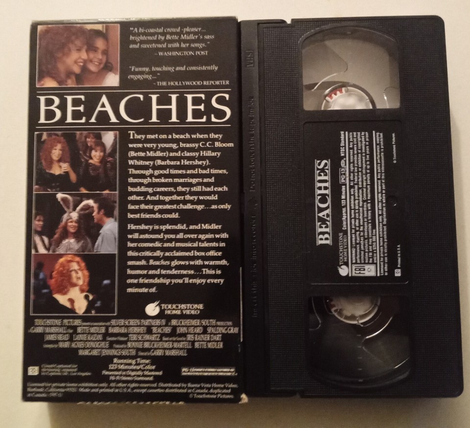 Beaches (VHS, 1996)Used | eBay
