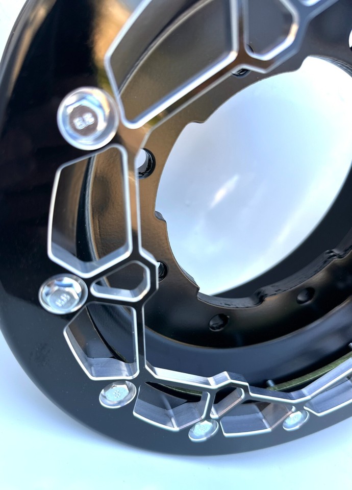 Banshee Warrior 350 Front Rear Wheels Beadlock 10x5 9x8 Crusher Alba ...