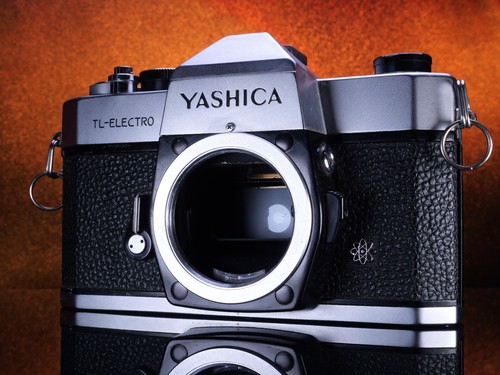 Yashica TL Electro Vintage Mechanical SLR Film Camera Japan #30606824 ...