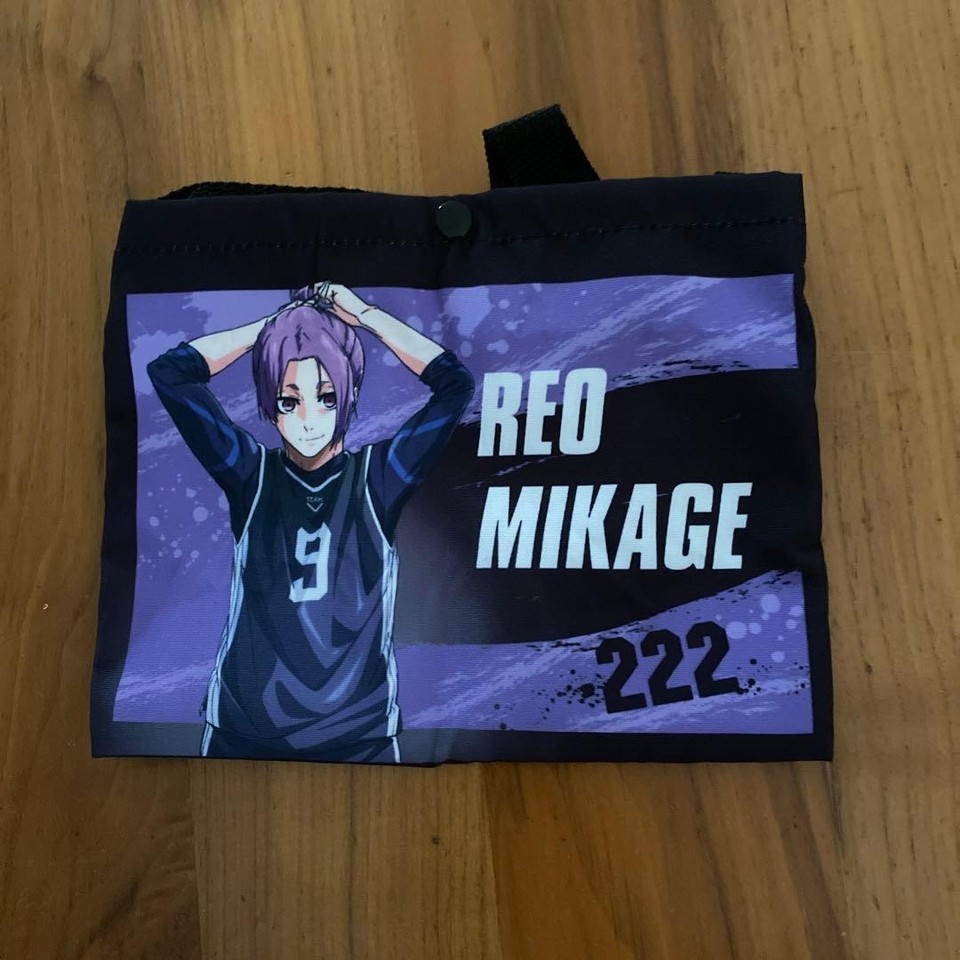 Blue Lock Reo Mikage Towel Mini Bag Sticker Keychain Set Ichiban Kuji ...