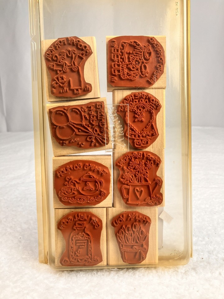 Stampin Up Retired 90s Rubber Stamp Sets choose your favorites ...