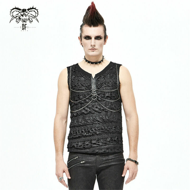 Punk Rock Vest For Men