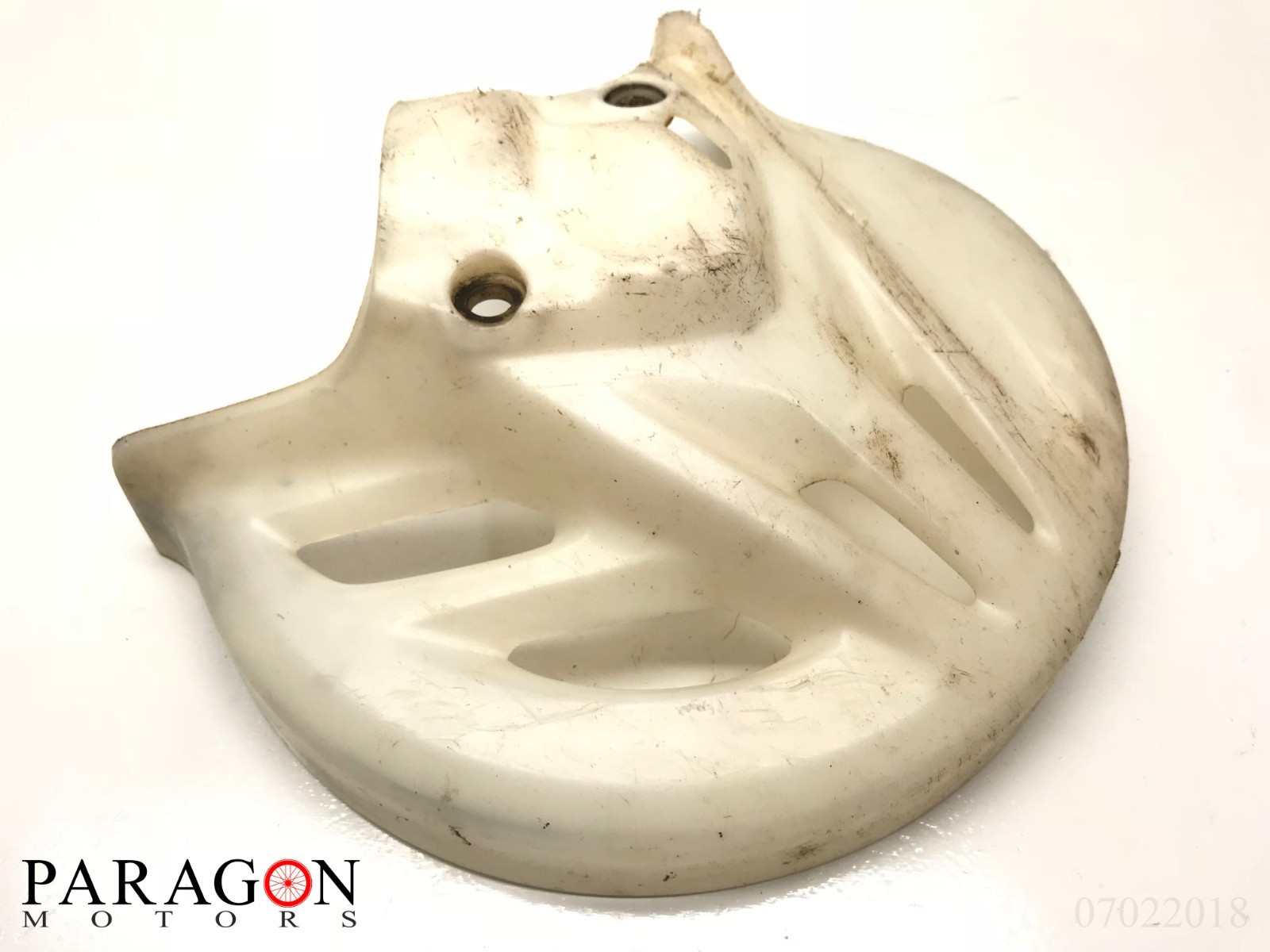 04#1 Honda CRF250R CRF250 CRF 250 250R Front Brake Rotor Disc Guard ...