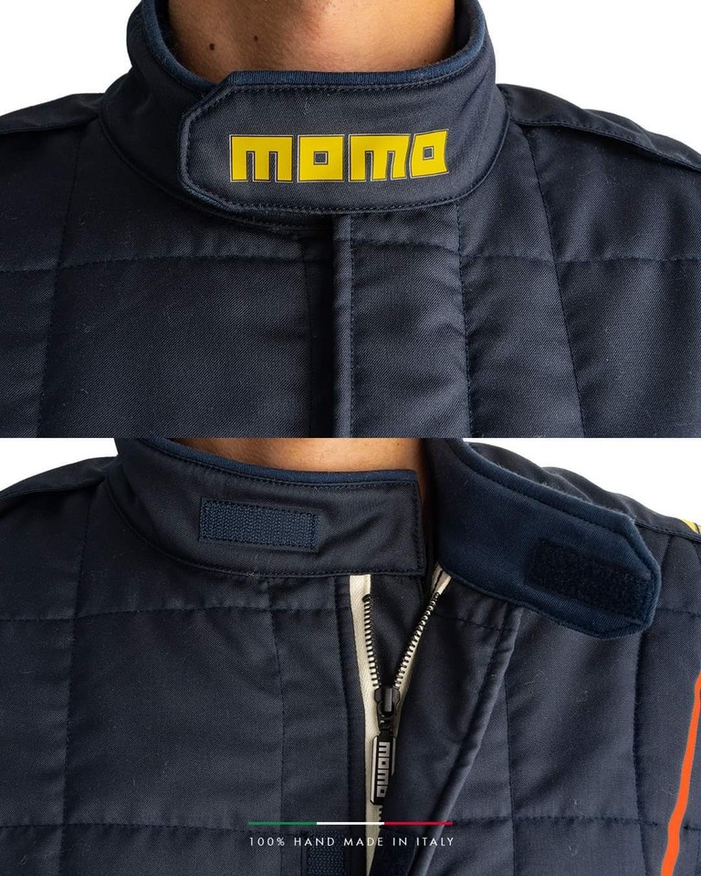 Momo Fireproof Racing Suit - PRO LITE - Navy Blue (FIA Approved) | eBay UK