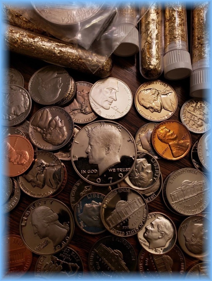 ESTATE SALE ~ OLD US COINS ~ GOLD BARS ~ .999 SILVER BARS ~ BULLION ...