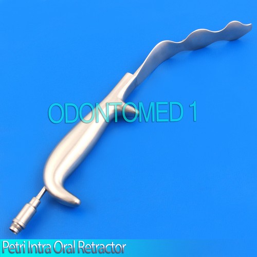 Petri Pterygoid Intra Oral Retractor 10¾" With Fiber Optic Light 25.5mm ...