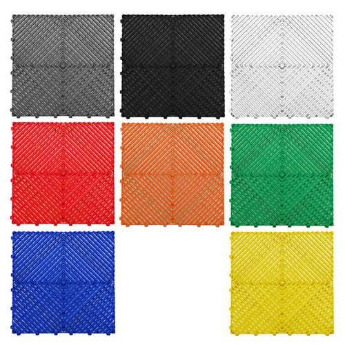 Vented Modular Interlocking Flooring Tiles Garage, Showroom, Outdoor ...