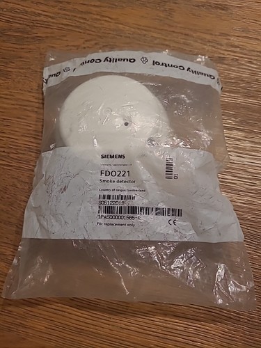 SIEMENS FDO221 AQ500001565 DETECTEUR DE FUMEE Neuf dans Emballage | eBay