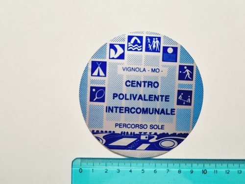 Adhesive Center Multipurpose Vignola Sticker Autocollant Vintage 80s ...