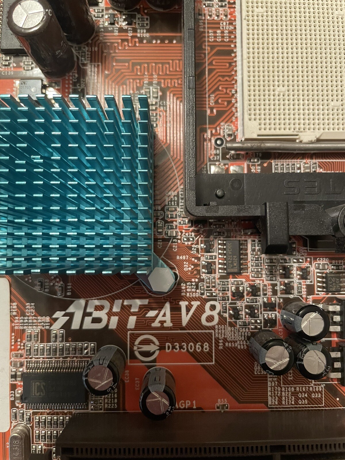 Abit AV8 W/Fan Motherboard Untested | eBay