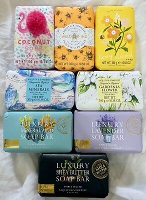 NEW Asquith & Somerset Luxury Triple-Milled Bar Soap 10 oz (Portugal ...