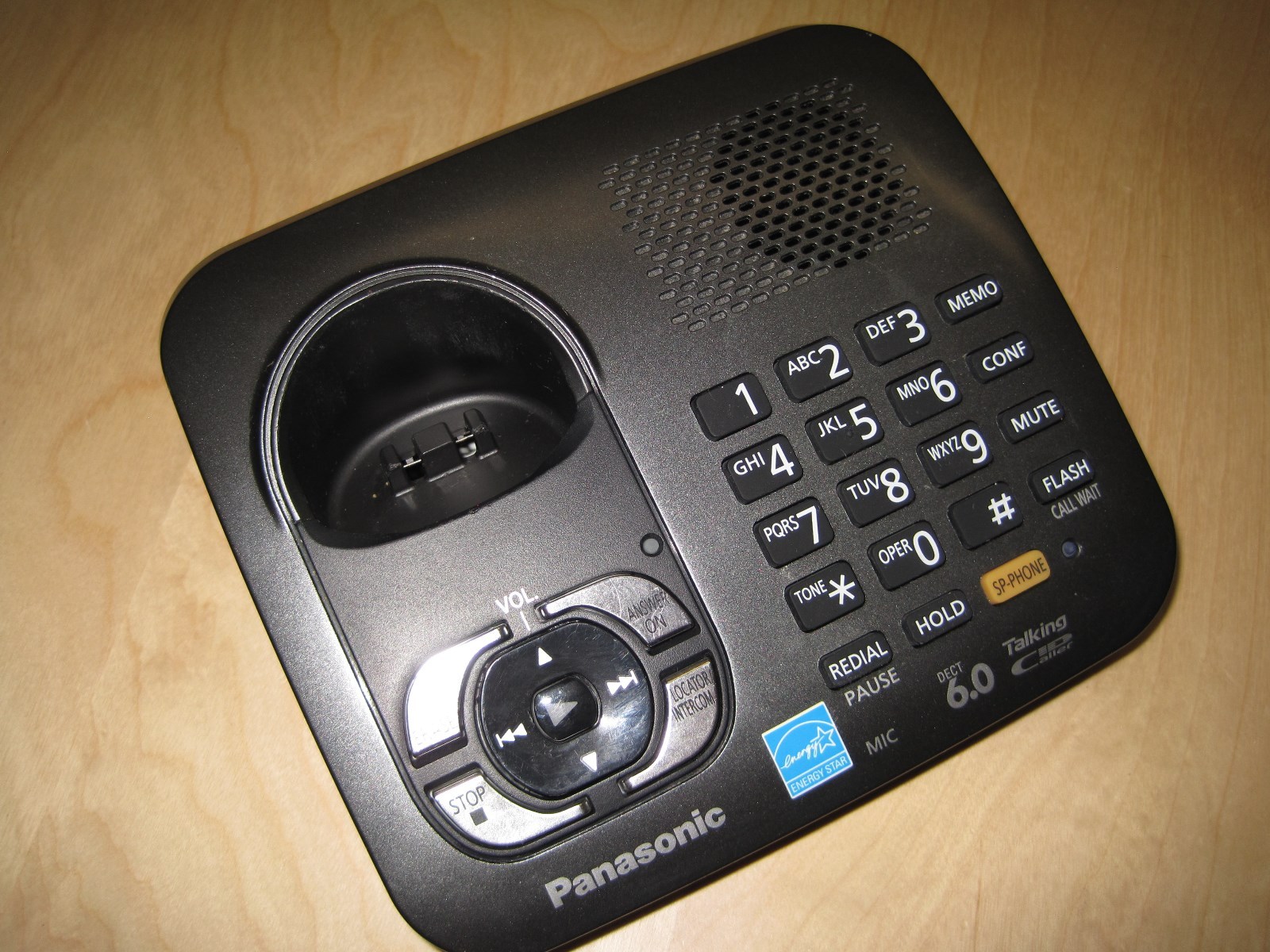 Panasonic KX-TG6441 DECT 6.0 Single Line Cordless Phone Main Base | eBay