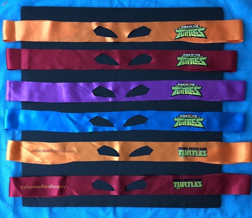 TMNT Ninja Turtles Eye Masks LOT Nickelodeon SDCC | eBay