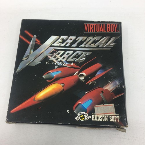 VERTICAL FORCE Virtual Boy Nintendo VB Retro Shooter game Japan Free ...