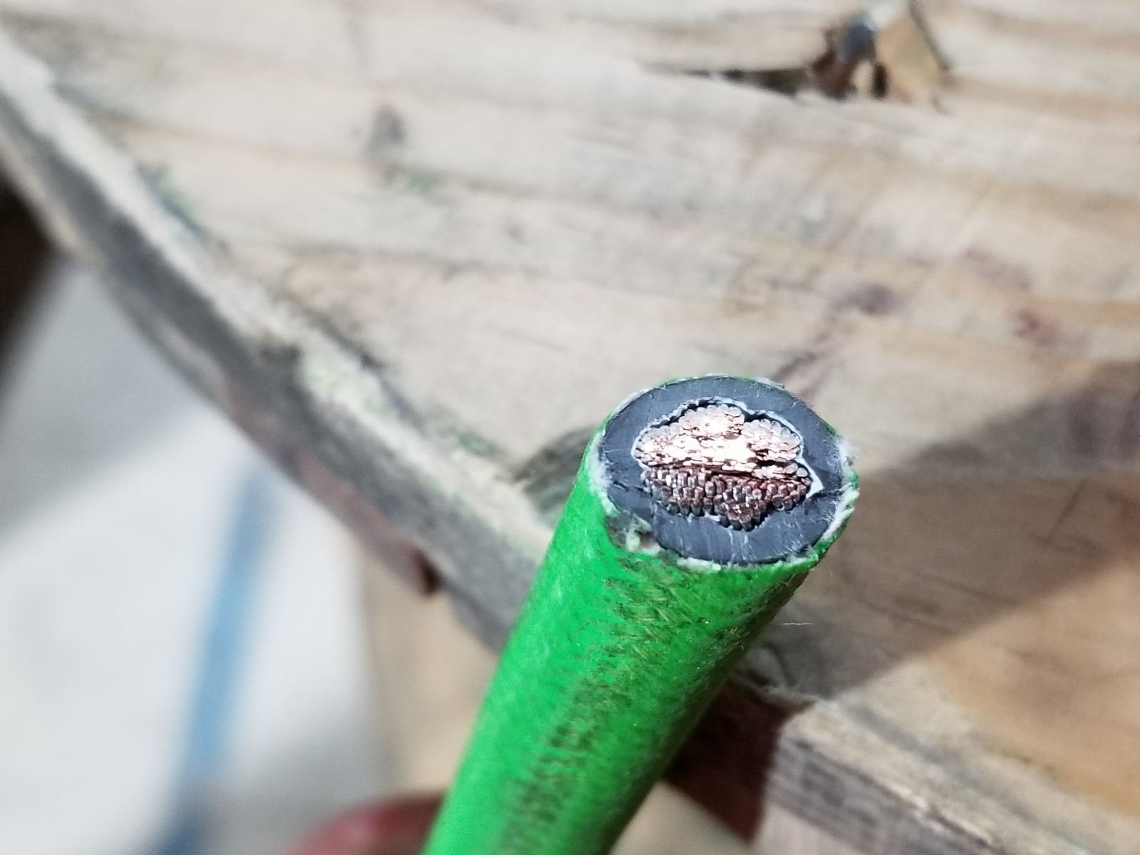 Southwire Telcoflex IV #2awg Central Office Power Wire Cable L4 Green ...