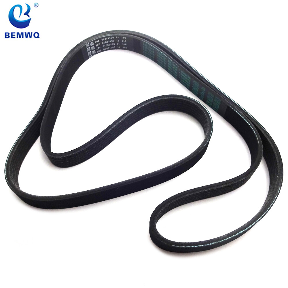 11288573415/6PK1663 V-Ribbed Serpentine Belt BEMWQ For BMW F30 F15 G12 ...