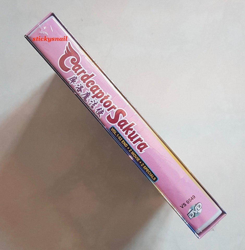 Anime DVD Cardcaptor Sakura COMPLETE Vol. 1-92 End+2 Movie+2 Specials ...