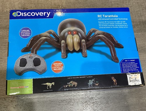 RC Spider Tarantula Discovery Kids Toys Radio Remote Controlled ...