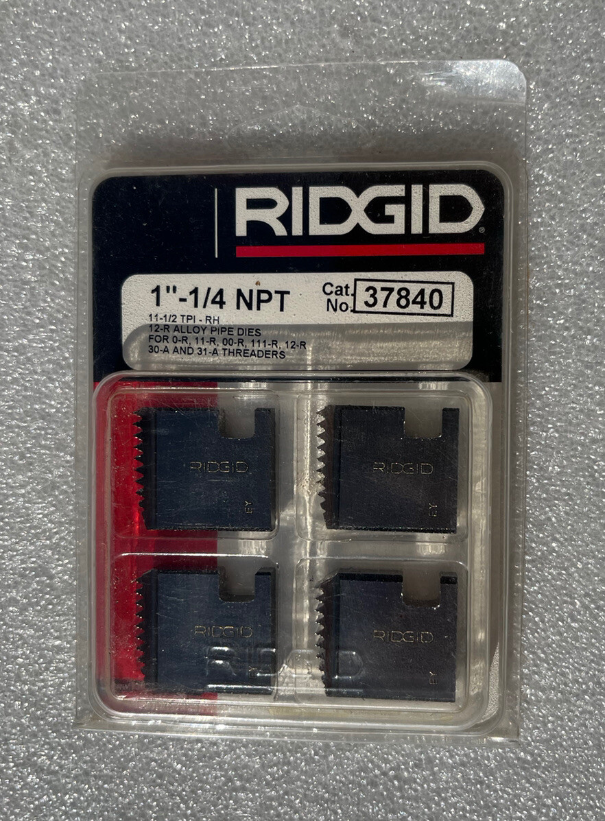 RIDGID+37840+Pipe+Die+-+Silver for sale online | eBay