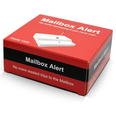 Mailbox Alert - Mail Chime Wireless Mail Notification System - 350 ...
