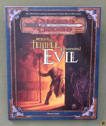 Return to the Temple of Elemental Evil (Dungeons & Dragons D20 System ...