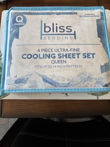 Bliss Bedding 4 Piece Sheet Set Queen Size - NEW In Original Packaging ...