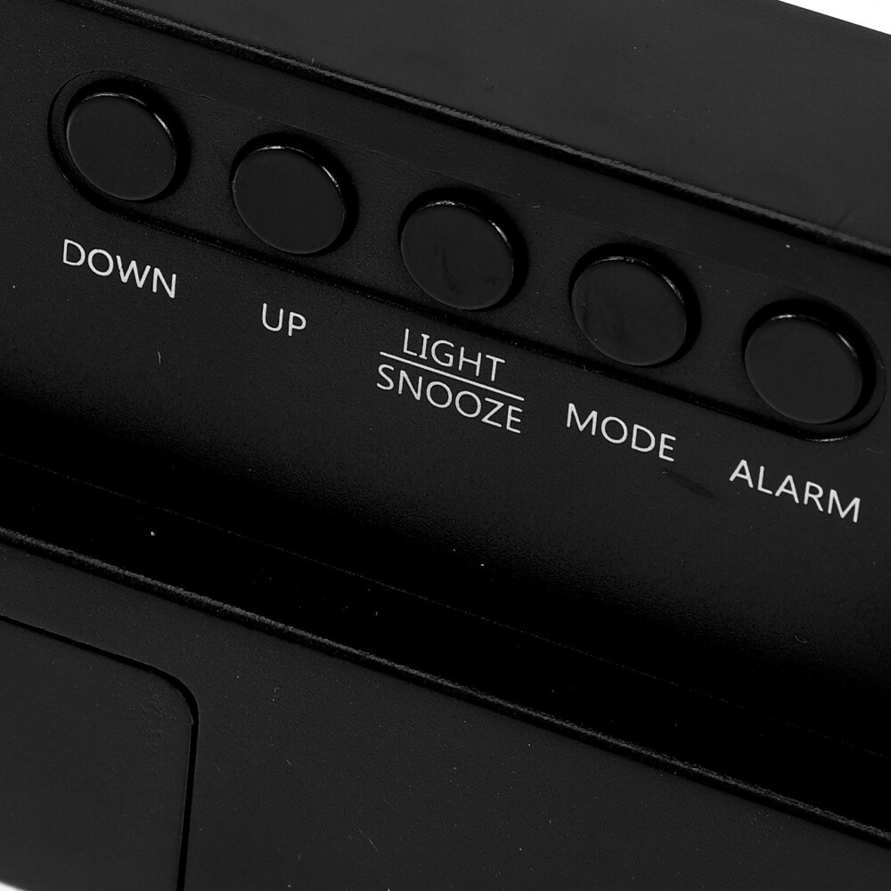 Digital Decorative Large Numbers Compact Small Table Clock Office Table ...