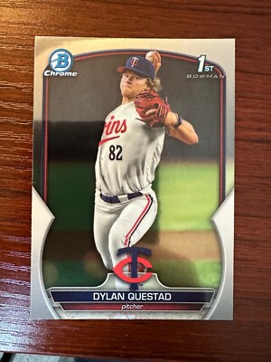 2023 Bowman Draft Chrome Dylan Questad #BDC-25 Twins | eBay