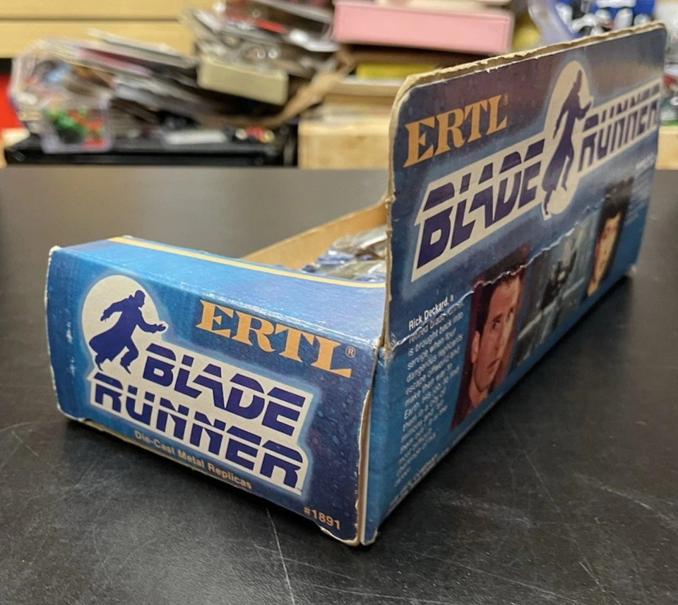 VINTAGE 1982 ERTL BLADE RUNNER DIE CAST METAL REPLICA SET OF 4 CARS ...