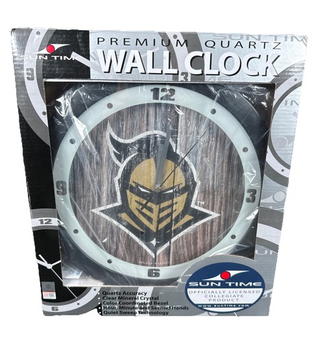 UCF Central Florida Knights 11 1/2” Wall Clock (Officially Licensed ...