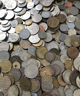 BULK WORLD COINS - CHOOSE THE AMOUNT YOU WANT - RANDOM MIX - FREE ...