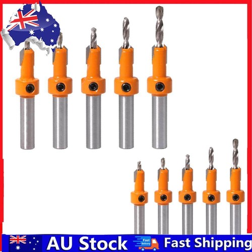 Woodworking Countersunk Drill Cone Countersink Deburring Drill Taper ...