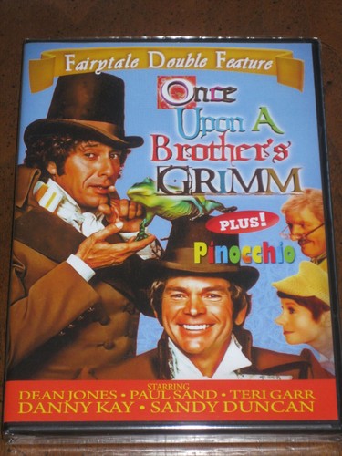 ONCE UPON A BROTHER'S GRIMM & PINOCCHIO (DVD) DEAN JONES, SANDY DUNCAN ...