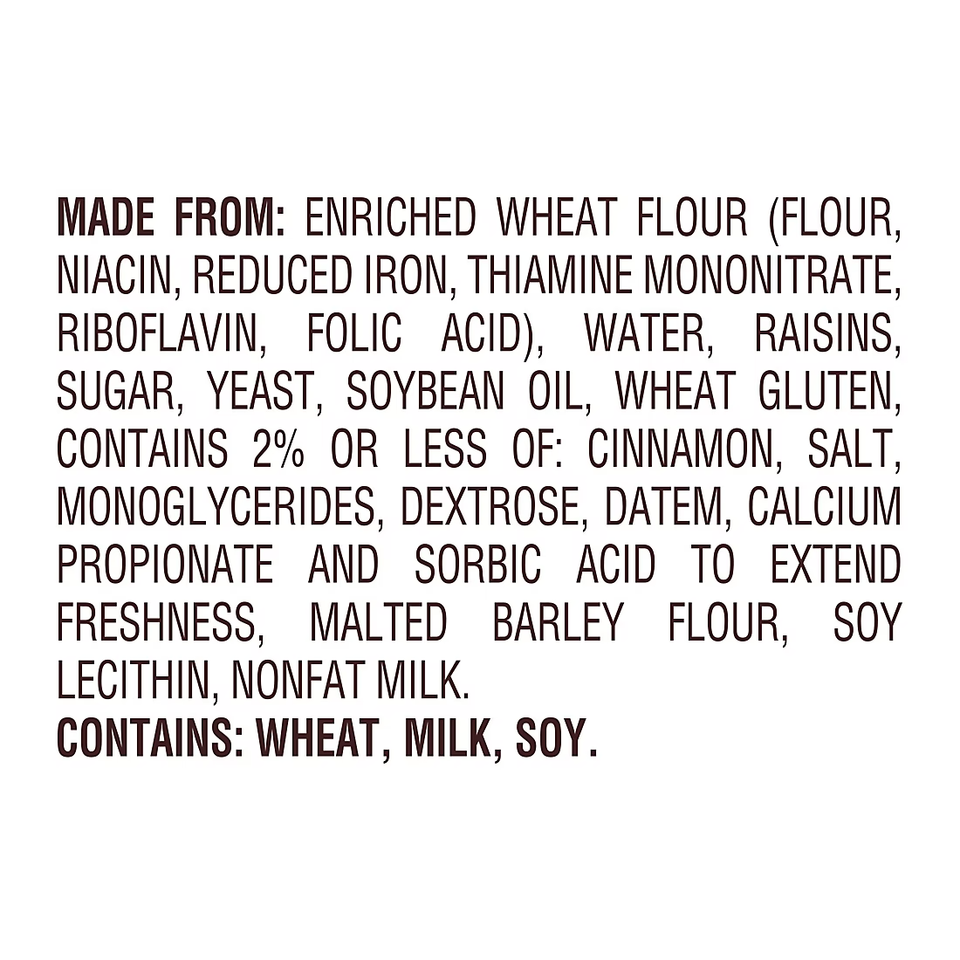 Pepperidge Farm Raisin Cinnamon Swirl Breakfast Bread, 2 pk./16 oz ...