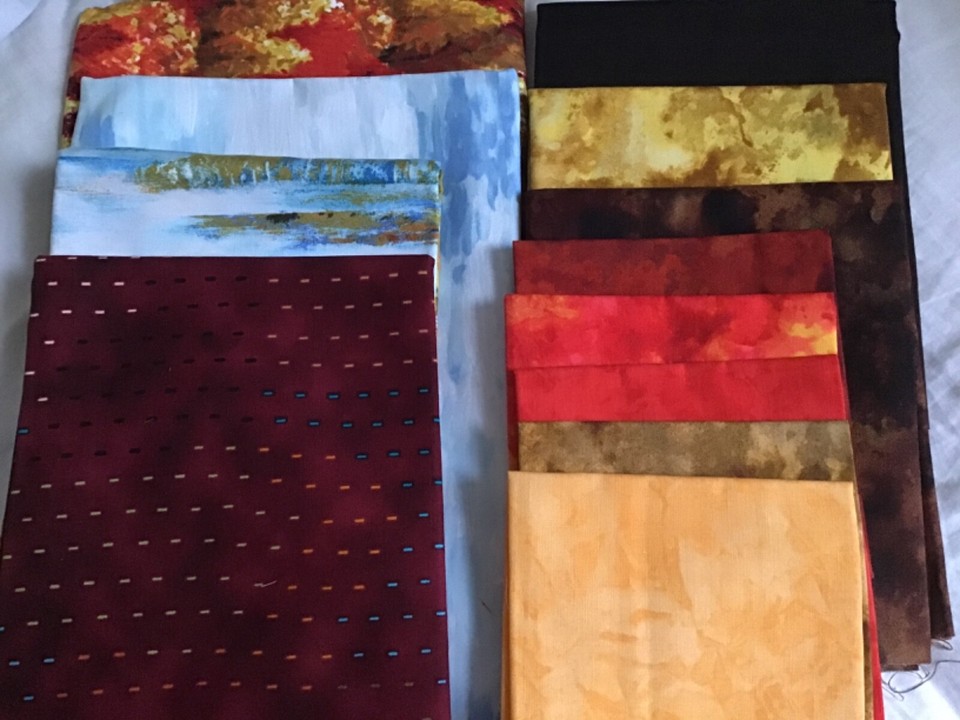 Autumn Leaves Quilt Kit By Michael Miller | eBay UK