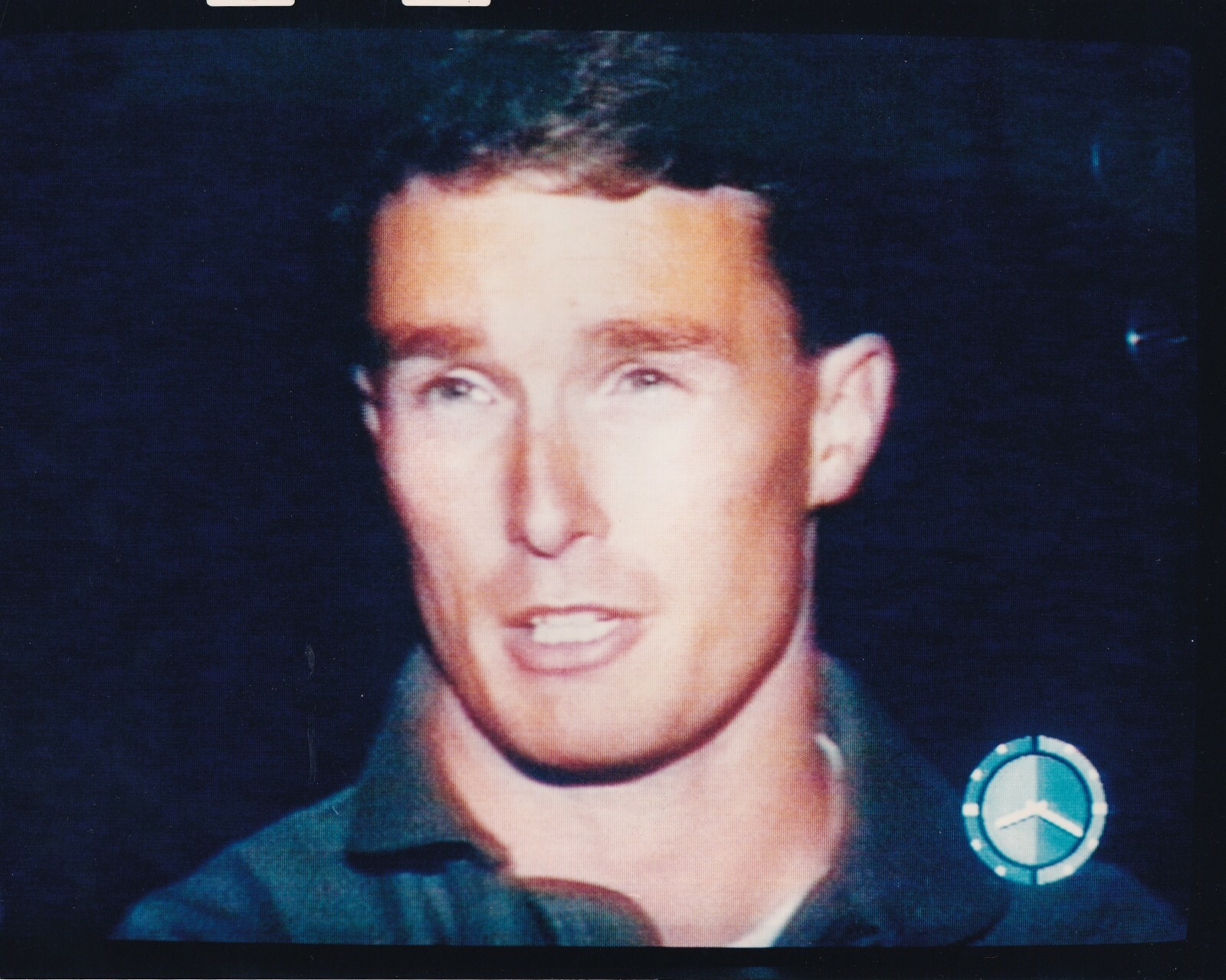 Original Press Photo Captain Randy Goff USA rescues Navy Pilot in ...