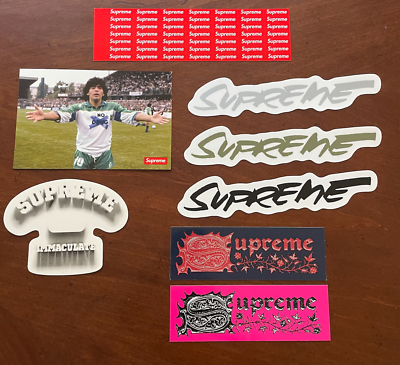 Supreme Stickers Supreme Motion Sticker Top