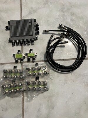 DIRECTV SWM-30 COMPLETE KIT WITH 2- 2WAY & 4- 8WAY Splitters NEW DSWM30 ...