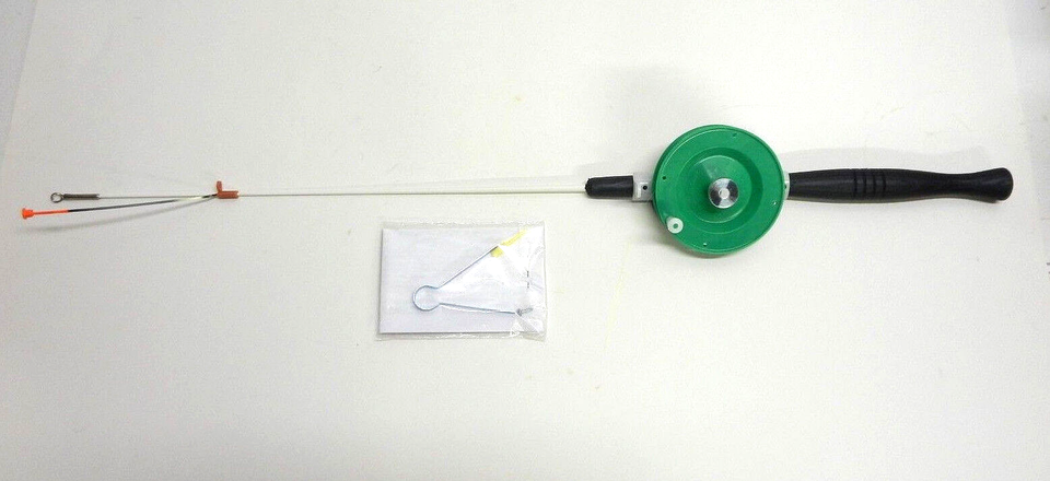 26" Schooley Ice Rod/Reel - PACK OF TWO Pre-Spooled, Colors Vary, USA ...