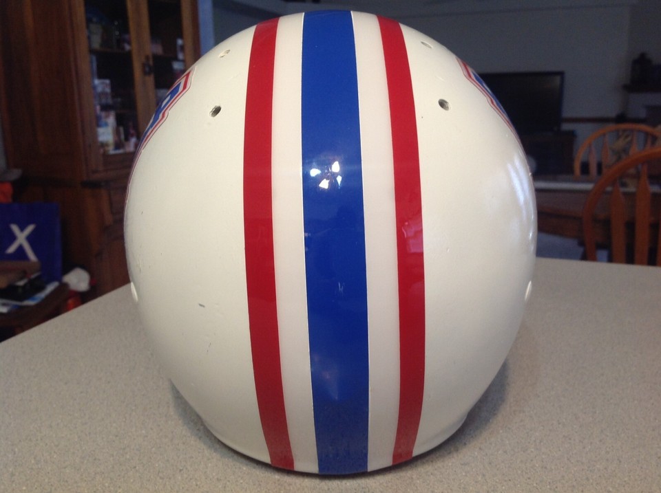 Vintage BK Kelley Clear Shell 1970s Game Used Houston Oilers NFL ...