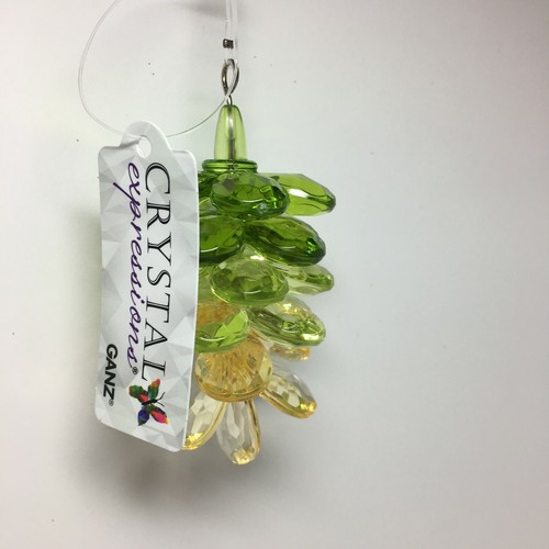 Ganz Crystal Expressions Pine Cone Acrylic Ornament SELECT Color 1 ...
