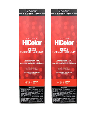 L’Oréal Excel Hicolor HiLights Copper Red ,H10 | Fast Postage | eBay UK