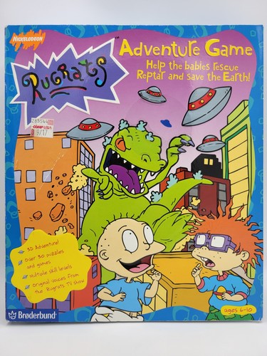 The Rugrats: Adventure Game PC - New (CD-ROM, 1998, Mattel) Nickelodeon ...