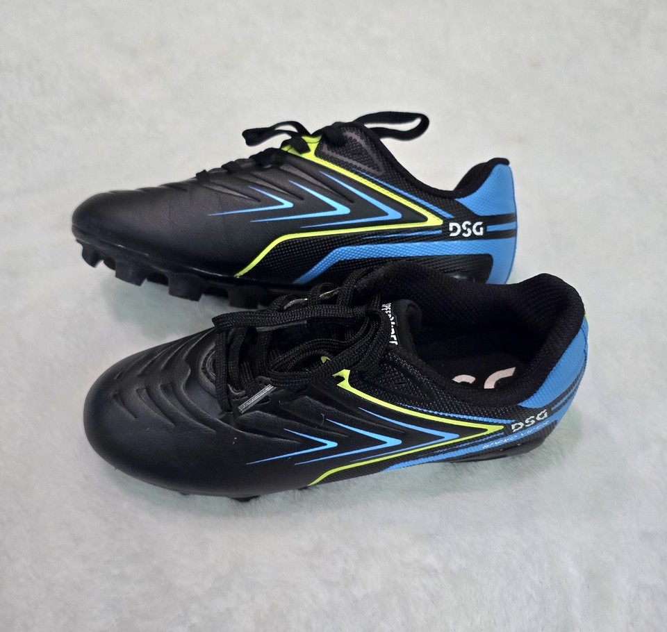 Boy's Cleats DSG Soccer Shoes Black & Blue Size 13 K Dynamic Design ...