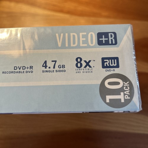 TDK DVD+R 4.7 GB 10 Pack 6 Hours Recordable Blank Discs 8x Rw New ...