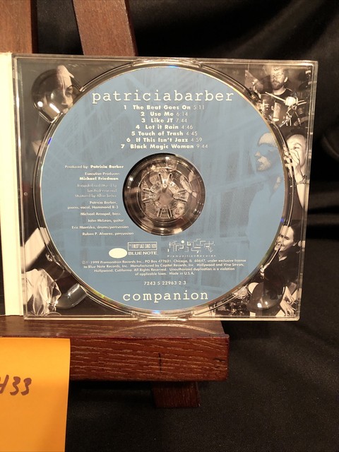 Companion by Patricia Barber (CD, Jan-2000, Blue Note (Label)) for sale ...