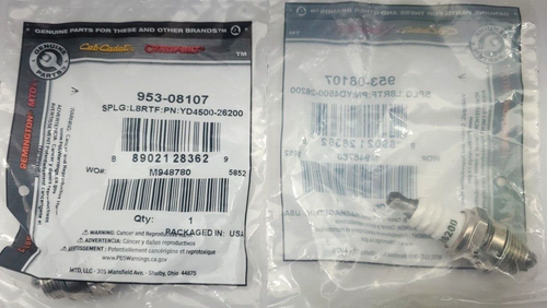 lot of 2, MTD 953-08107 Splg L8Rtf Pn Yd4500-26200 753-08107 Cub Cadet ...