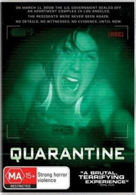 Quarantine DVD 2009 Region 4 9317731068041 | eBay